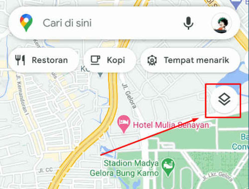 Cara Melihat Google Maps 3d