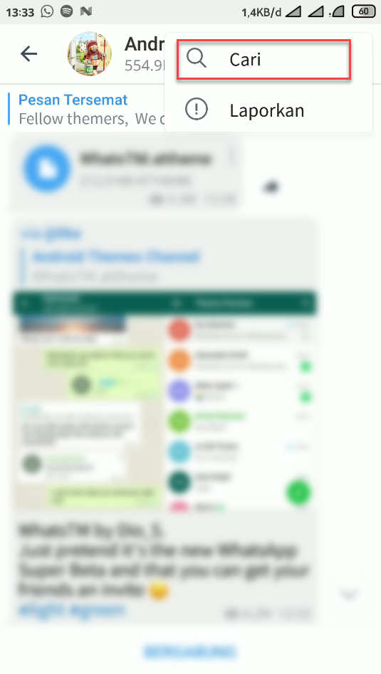 2 Cara Mengubah Tampilan Telegram Seperti WhatsApp