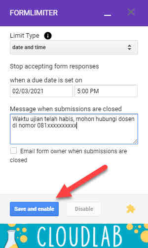 2 Cara Membatasi Waktu Ujian Online Di Google Form