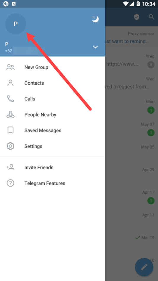 2 Cara Ganti Foto Profil Telegram
