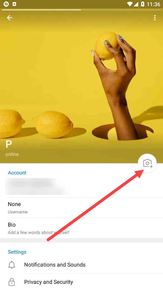 Cara Membuat Profil Telegram Nyambung