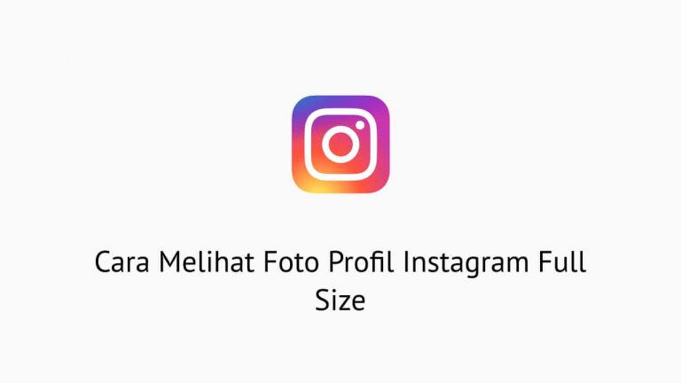 Cara Melihat Foto Profil Instagram Full Size