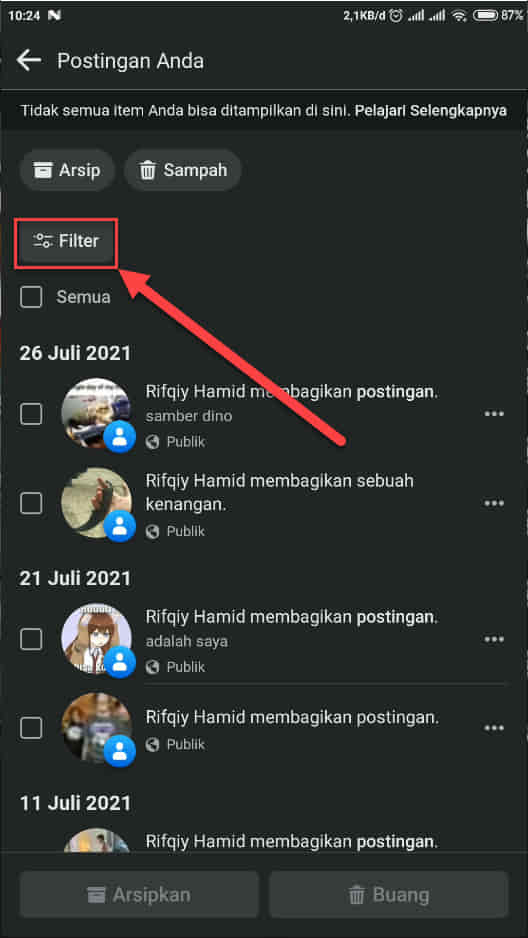 3 Cara Menyembunyikan Postingan Lama Facebook