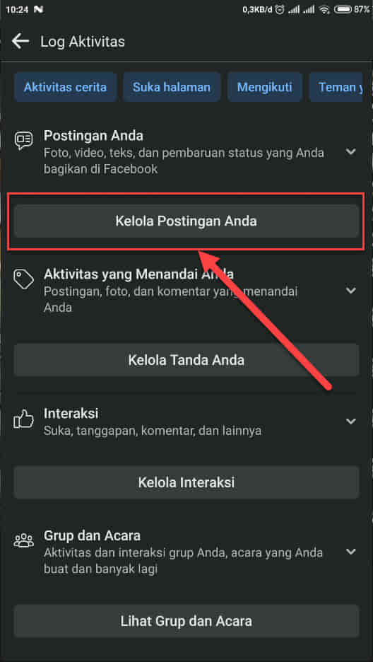 3 Cara Menyembunyikan Postingan Lama Facebook