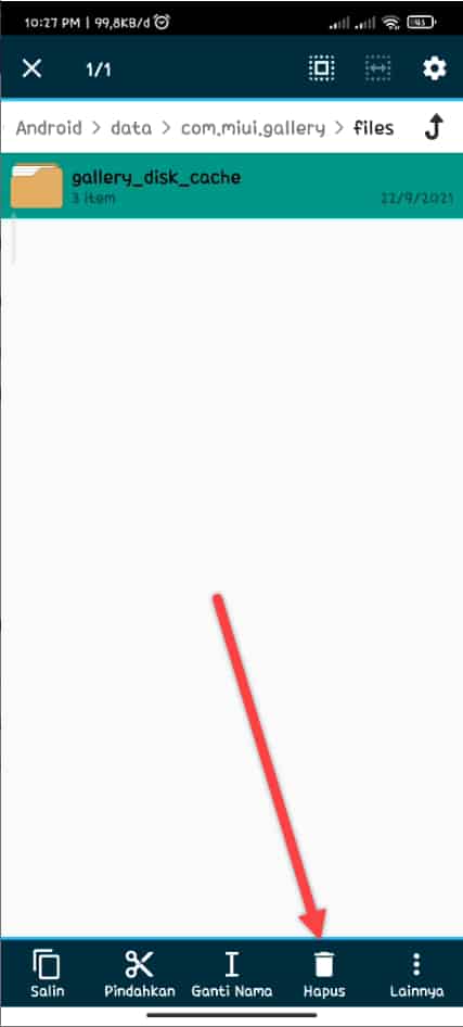 5 Cara Hapus File Lainnya Xiaomi