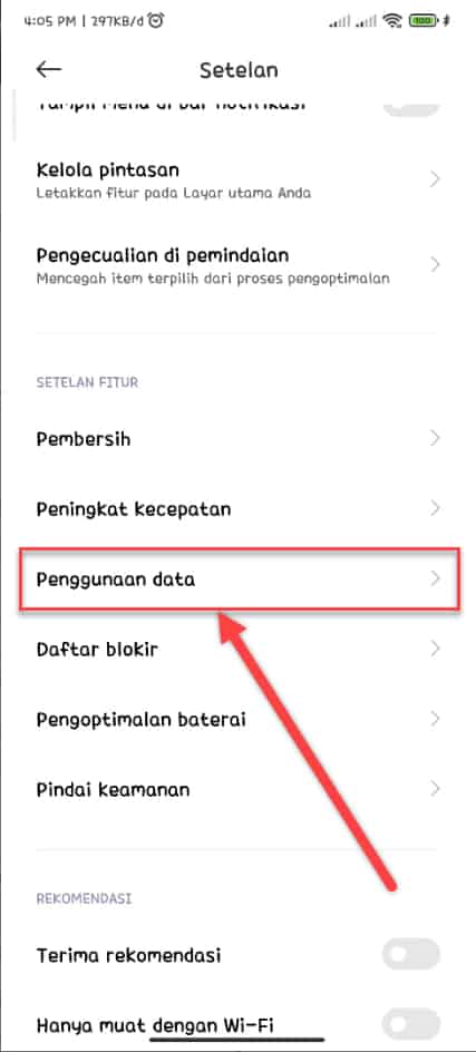 2 Cara Menampilkan Penggunaan Data MIUI 12 Xiaomi Mudah