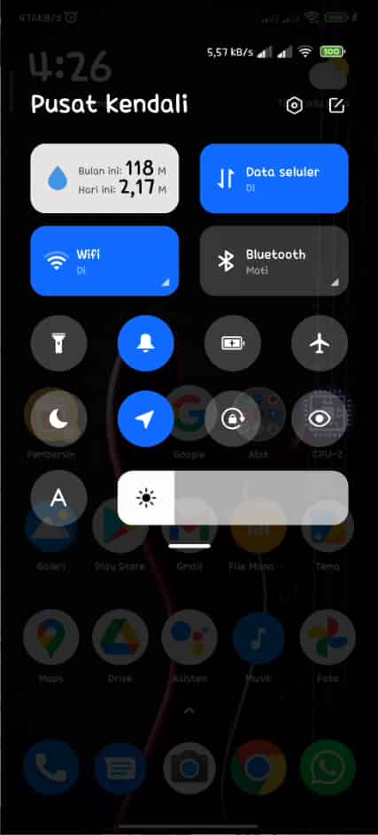2 Cara Menampilkan Penggunaan Data MIUI 12 Xiaomi Mudah