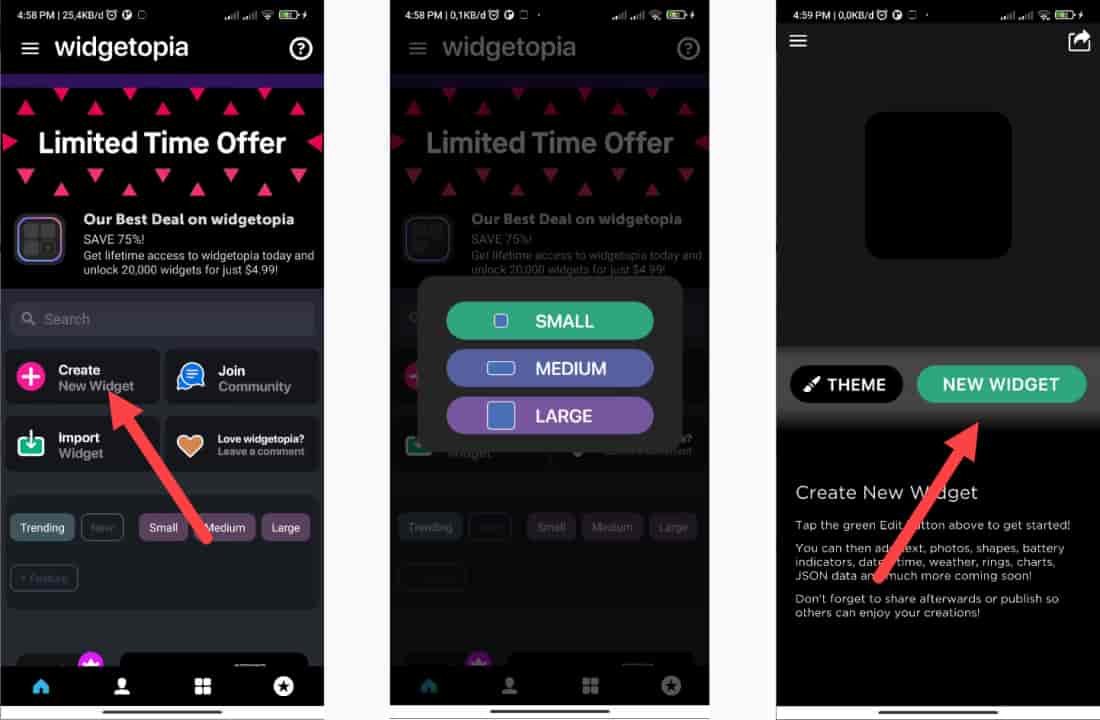 Cara Membuat Widget Aesthetic Kotak Homescreen