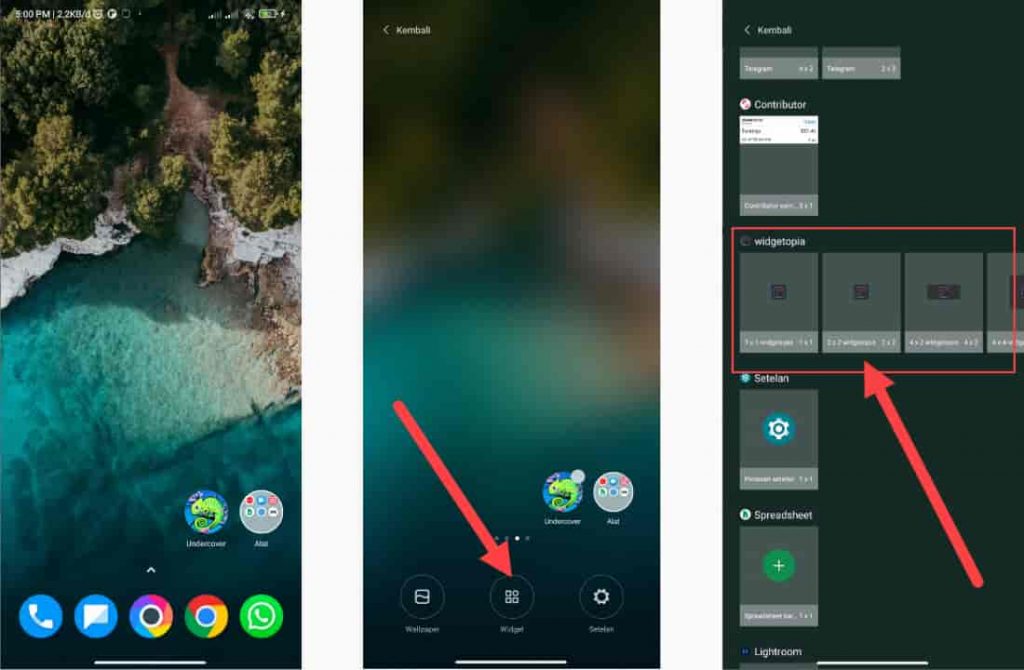 Cara Membuat Widget Aesthetic Kotak Homescreen