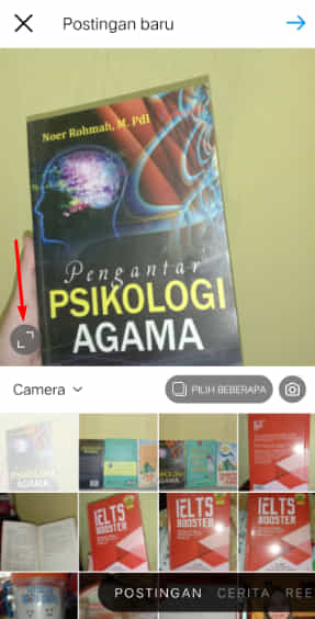 2 Cara Posting Foto Ukuran Penuh Instagram