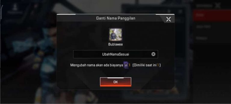 2 Cara Ganti Nama Apex Legends Mobile Gratis Dan Mudah