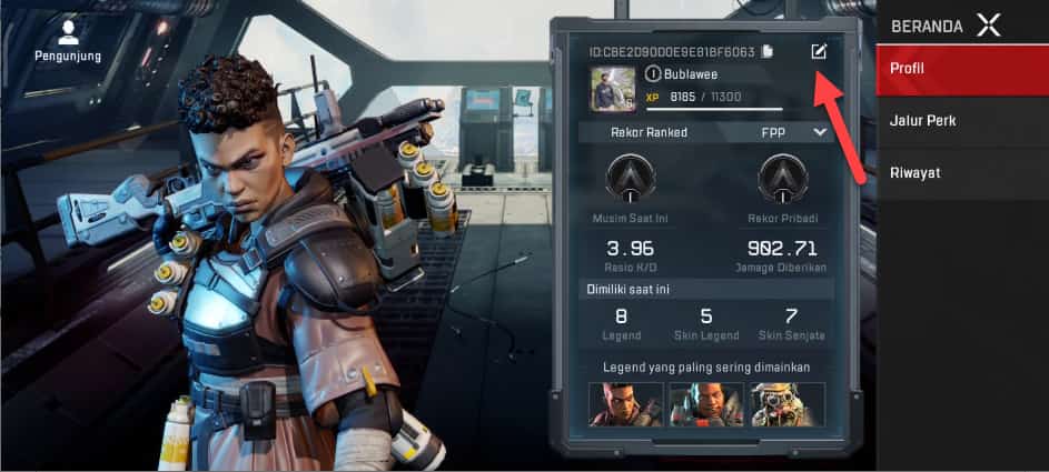 2 Cara Ganti Nama Apex Legends Mobile Gratis Dan Mudah