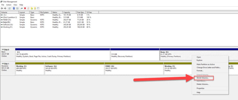 2 Cara Membuat Local Disk Baru (D/E) di Windows
