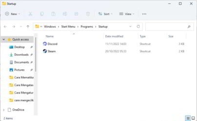 Cara Mengatur Dan Menjalankan Startup Windows 11