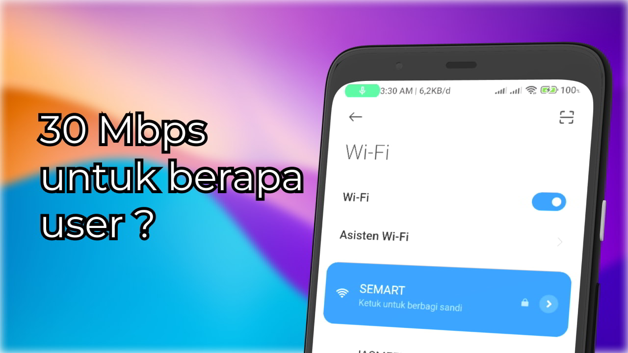 30 Mbps Untuk Berapa User Berikut Penjelasannya 30 Mbps Untuk Berapa User Berikut Penjelasannya