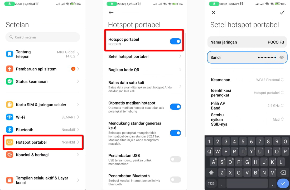 3 Cara Tethering Hp Ke Hp Lain Dengan Mudah (Android / iPhone)