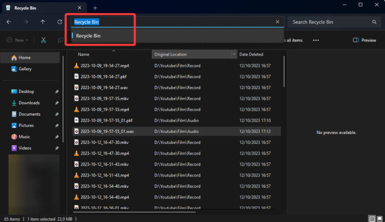 Cara Menampilkan Recycle Bin Hilang Windows 11